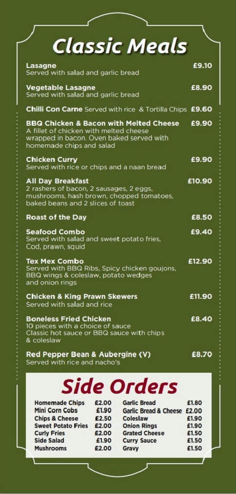 Main Menu – The Glasshouse